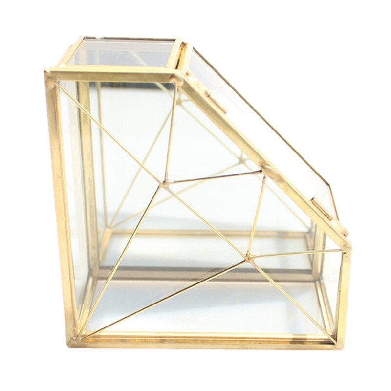Diamond Shape Glass Jewelry Box | Jewellery Boxes Australia
