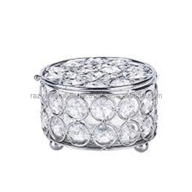 Small crystal gifted jewellery box | Jewellery Boxes Australia