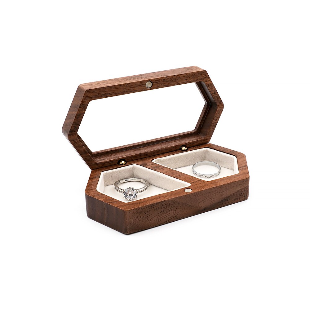 Wooden Clear Lid Jewelry Box | Jewellery Boxes Australia